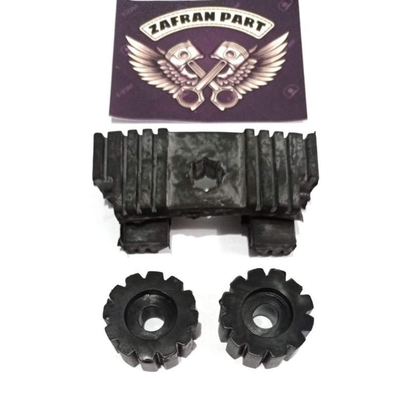 Tiger GL 100 GL 125 Win Tank Mount Wedge Rubber Set | Shopee Philippines