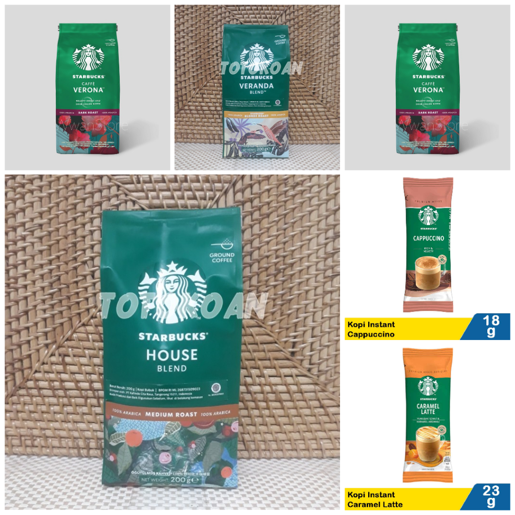 Starbucks variant of instant coffee drink powder packaging, instant ...