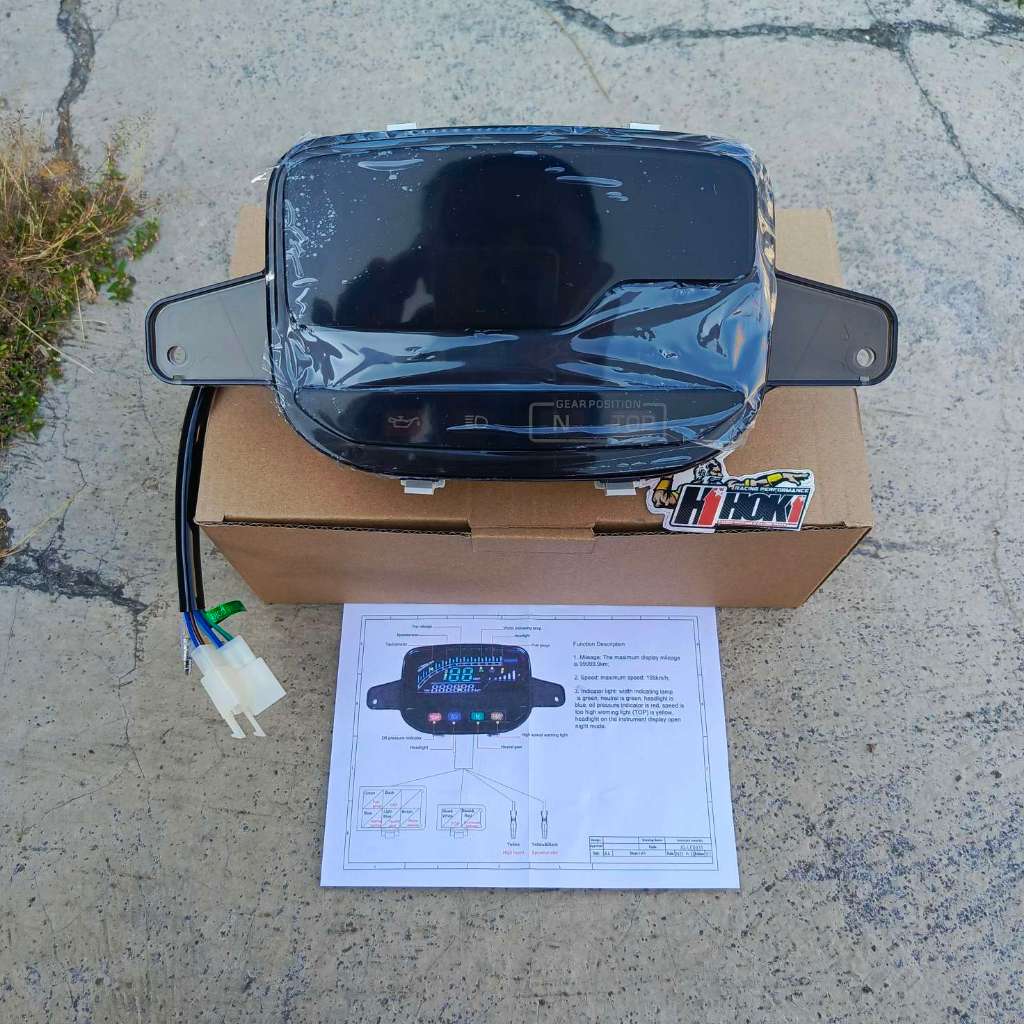 Speedometer Speedometer Fizr F1zr Crypton Vega R Old F1 Force 1 Digital ...
