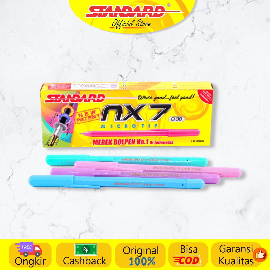 Standard - Pen NX 7 0.38 (Stationery/Pen/Ballpoint/Pen) | Shopee Philippines