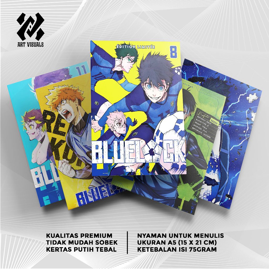 The most complete Custom Bluelock Anime theme notebook, free to choose ...