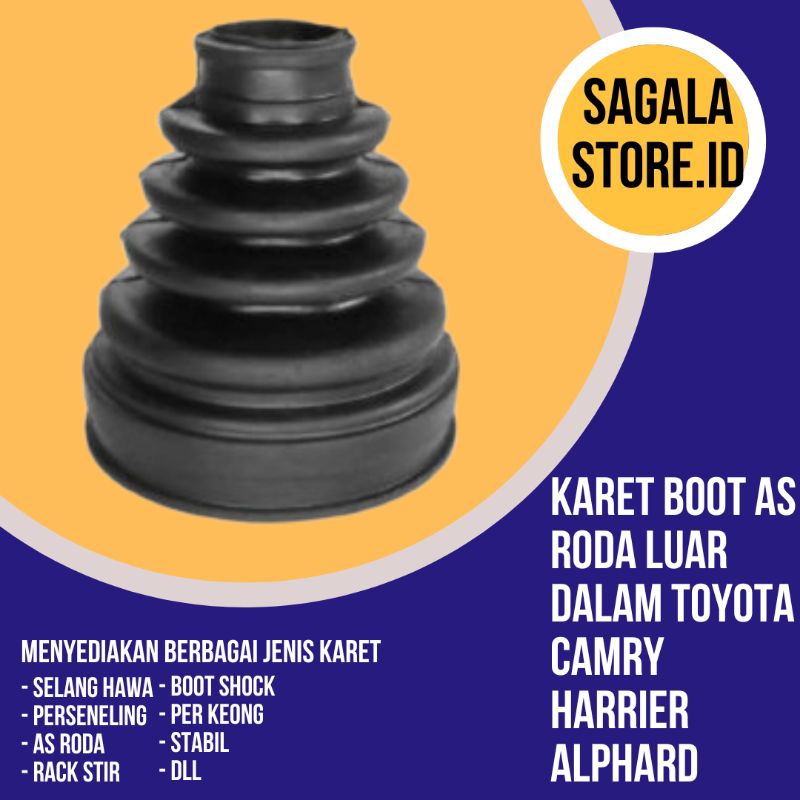 Rubber Boot Axle CV Joint TOYTA CAMRY 3.0 HARRIER ALPHARD | Shopee ...