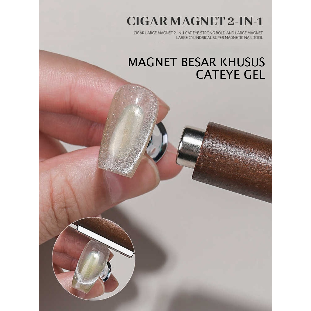 Cateye Nail Art 2in1 Cigar Magnet | Shopee Philippines