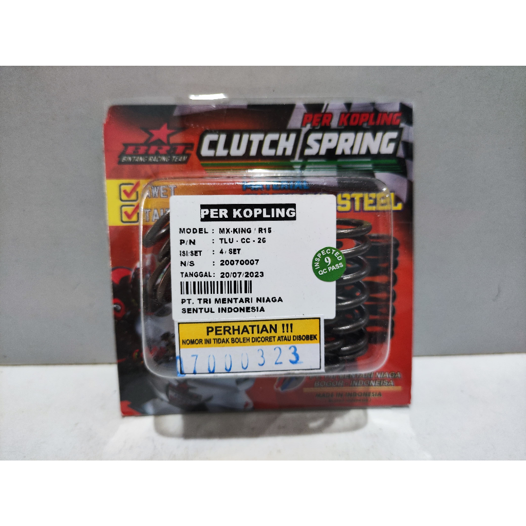 Brt MX King R15 V2 NVA Xabre CBR 150 Clutch Spring | Shopee Philippines