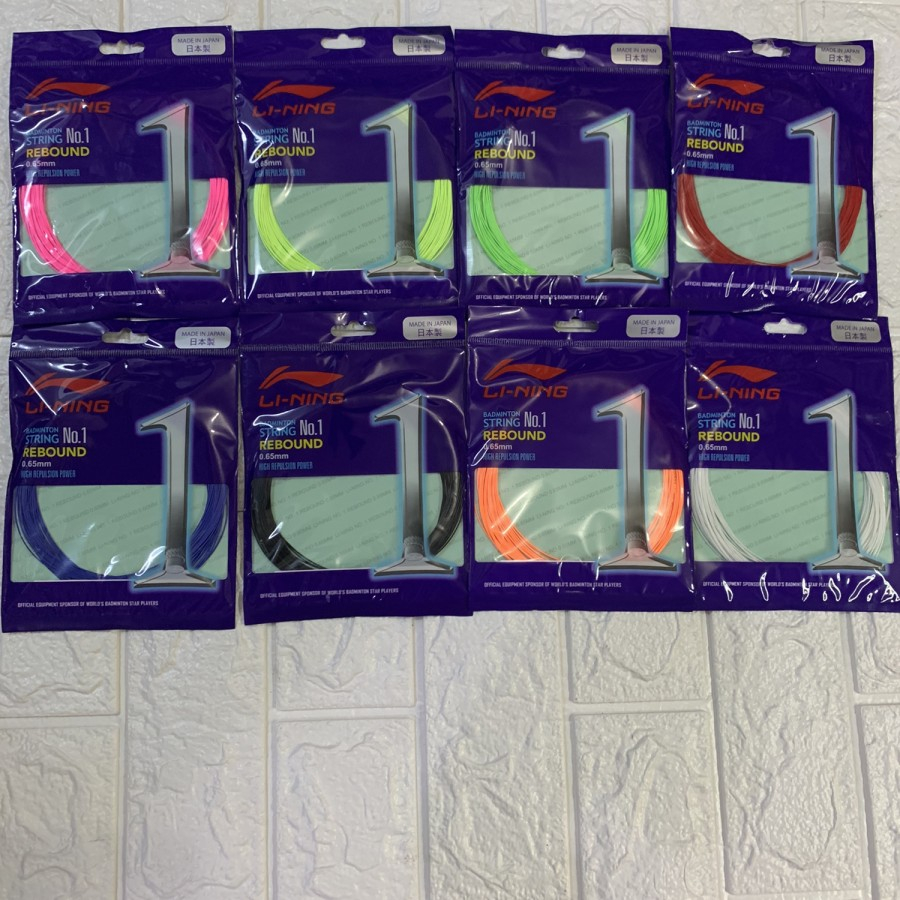 Lining Badminton Racket String LI-NING NO.1 ONE REBORN ORIGINAL ...