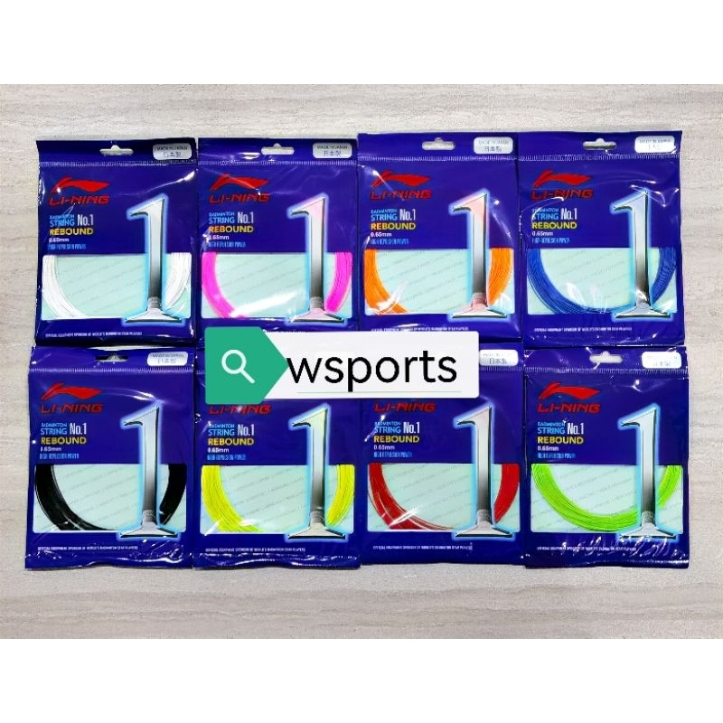 Badminton String Lining No1 No. 1 REBOUND Original | Shopee Philippines