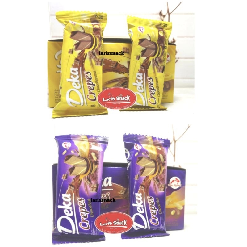 Deka Crepes Dua Kelinci DK All Varian 12gr (12Pcs Contents) | Shopee ...