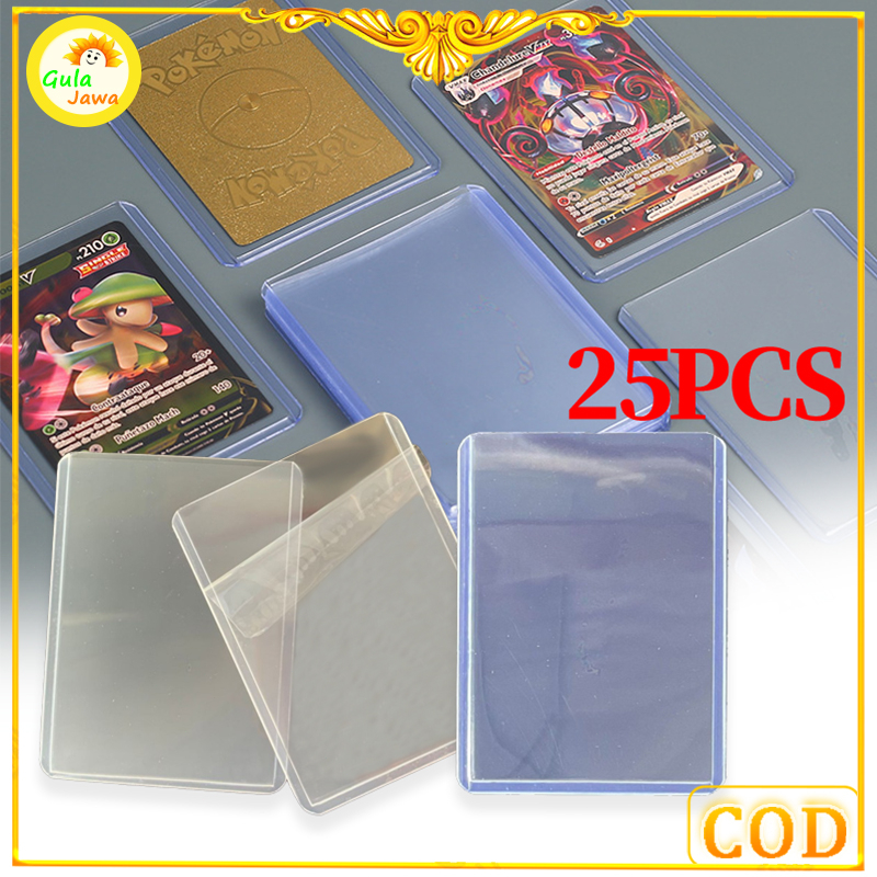 25 pcs/set Transparent Toploader Card Protector / Ultra Pro Sultan ...