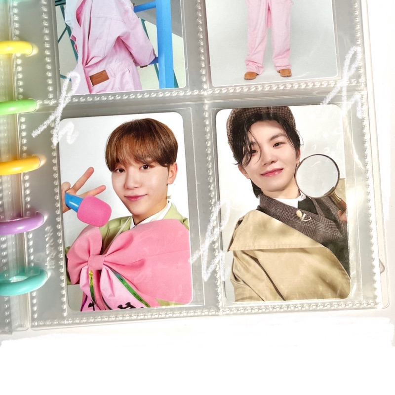 Pc photocard svt seventeen going magazine gomagz vol 2 woozi seungkwan ...