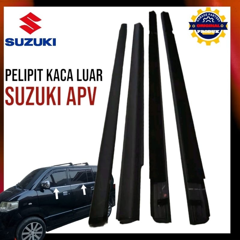 1 Set of Original Suzuki Apv Outer Glass Seam Weather Strip Door Seam ...