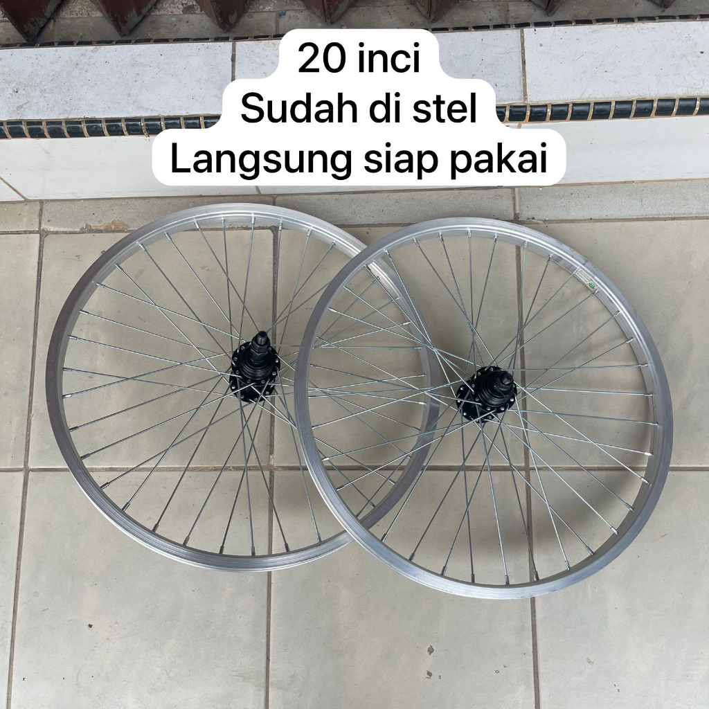 20 Inch MTB BMX Alloy Rims Bicycle Rims Wheelset | Shopee Philippines