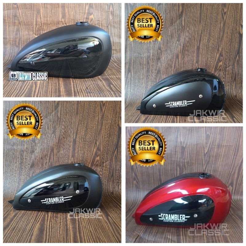Tank Paint Cover Scrambler Triumph Japstyle Bobber bratstyle Custom ...