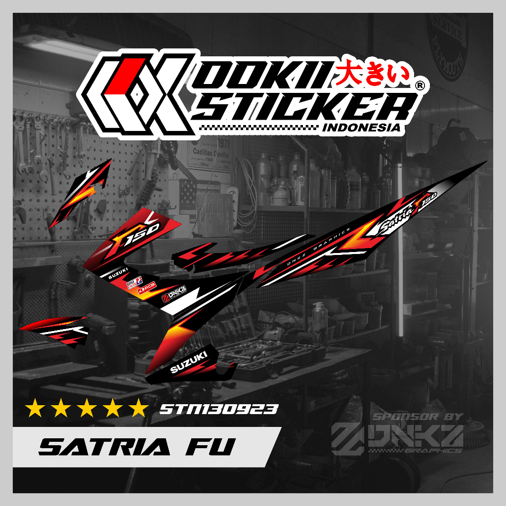 Sticker Raider FU Facelift Decal Striping Raider FU Facelift Premium ...