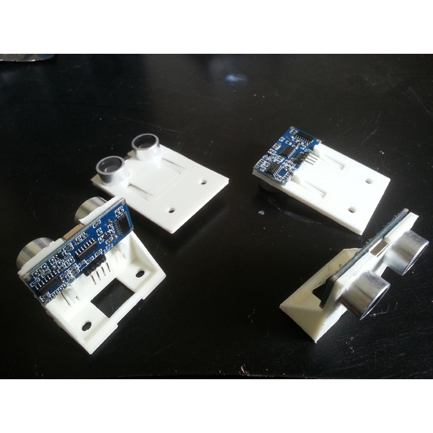 Ultrasonic sensor mount -SR04_Ultrasonic_Sensor_Mounts | Shopee Philippines