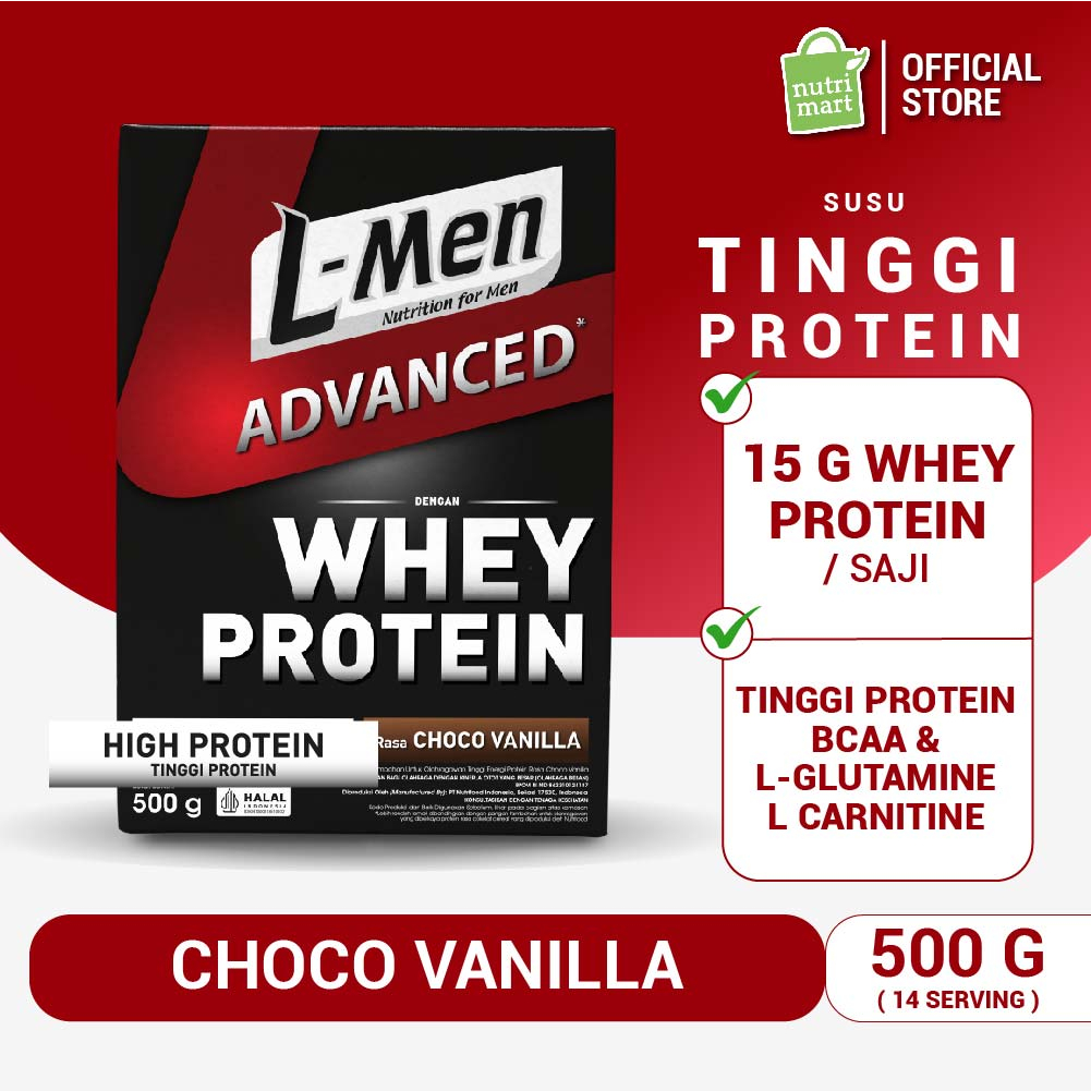 L-men Whey Advanced Choco Vanilla 500 grams - High Whey Protein ...
