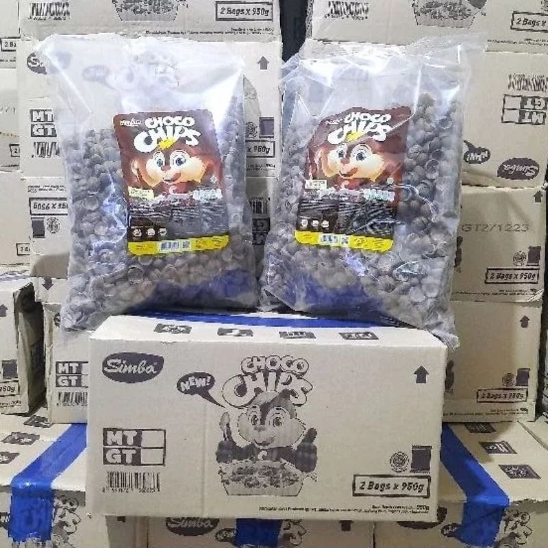Ss - 1 Kg 1 Pack Choco Crunch (Simba & D'Loops) Brown, Fruity / Koko ...