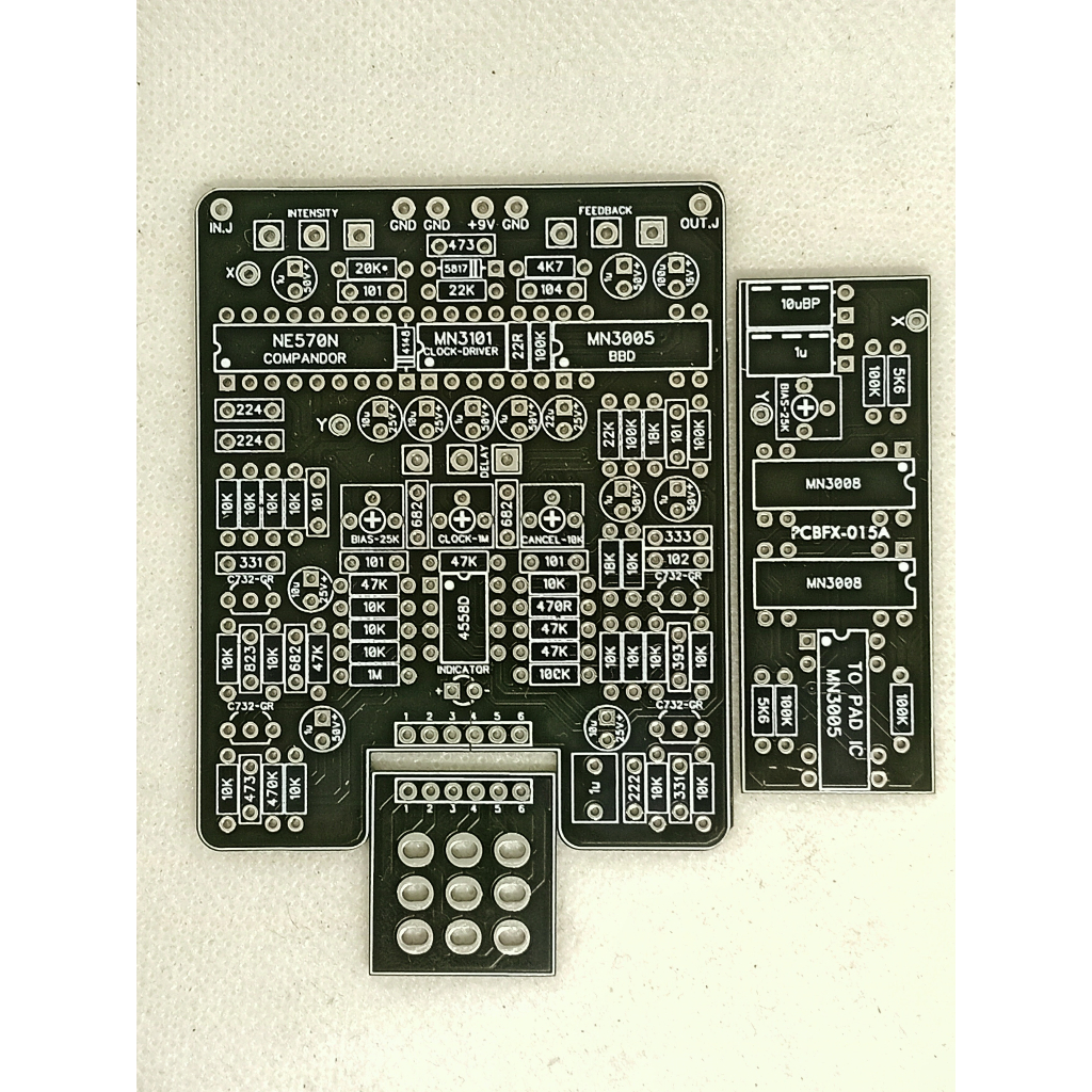 T-audio PCBFX-015 Based on Boss DM2 Analog delay Pedal Guitar Effect ...