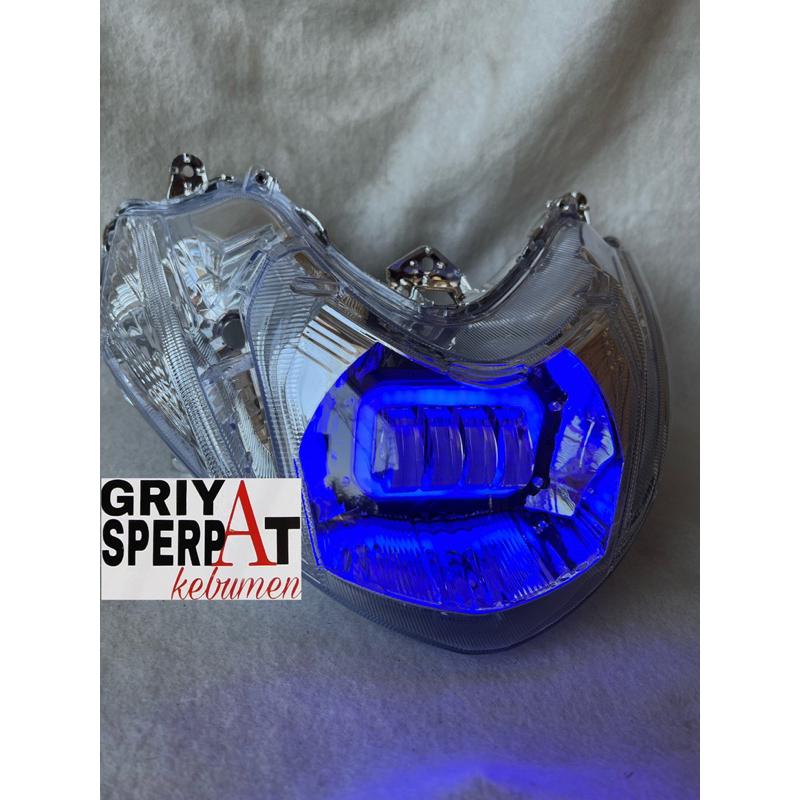 MIO M3 LED HEADLIGHT 4 BLUE DUSK LENSES | Shopee Philippines