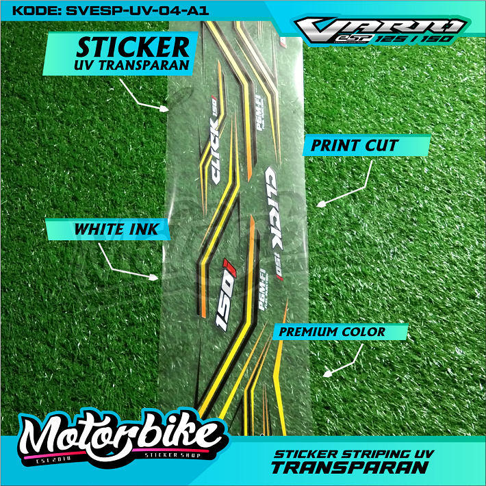 VARIO ESP 125 TH 2018 MOTIF UV TRANSPARENT STICKER - VARIO ESP CUSTOM ...