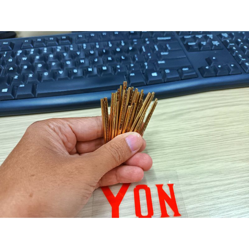 Jescar FS-57110-EVO Gold Fret Wire 24pcs | Shopee Philippines