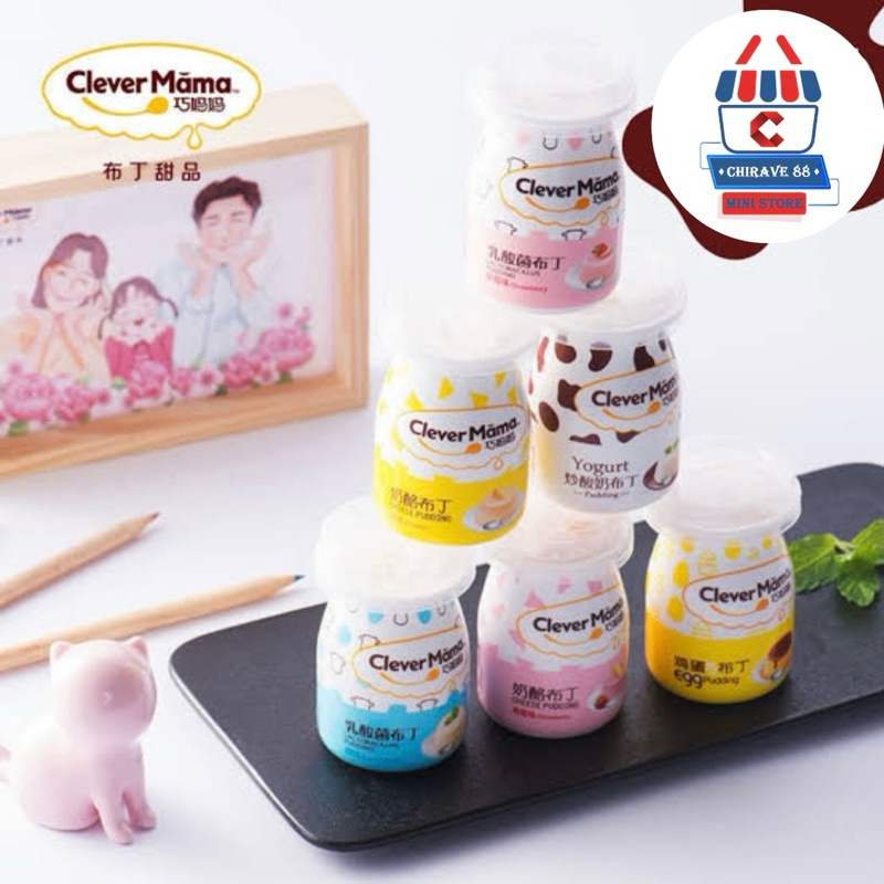 Clever Mama Pudding - Milk Pudding | Cheese Pudding | Cheese Strawberry ...