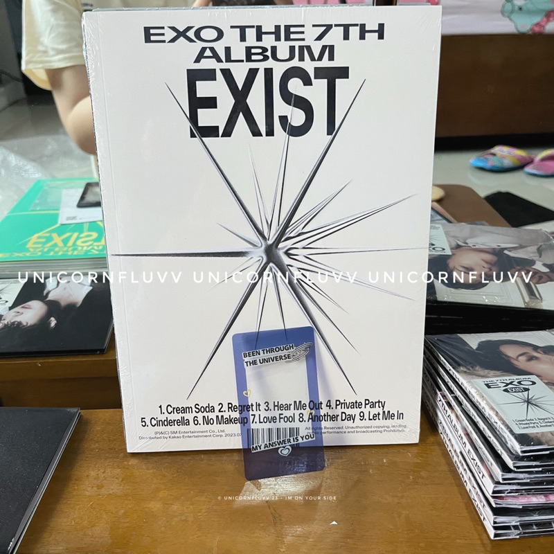 EXO 7th Album EXIST Photobook All Version E, X, O Global | Shopee Philippines