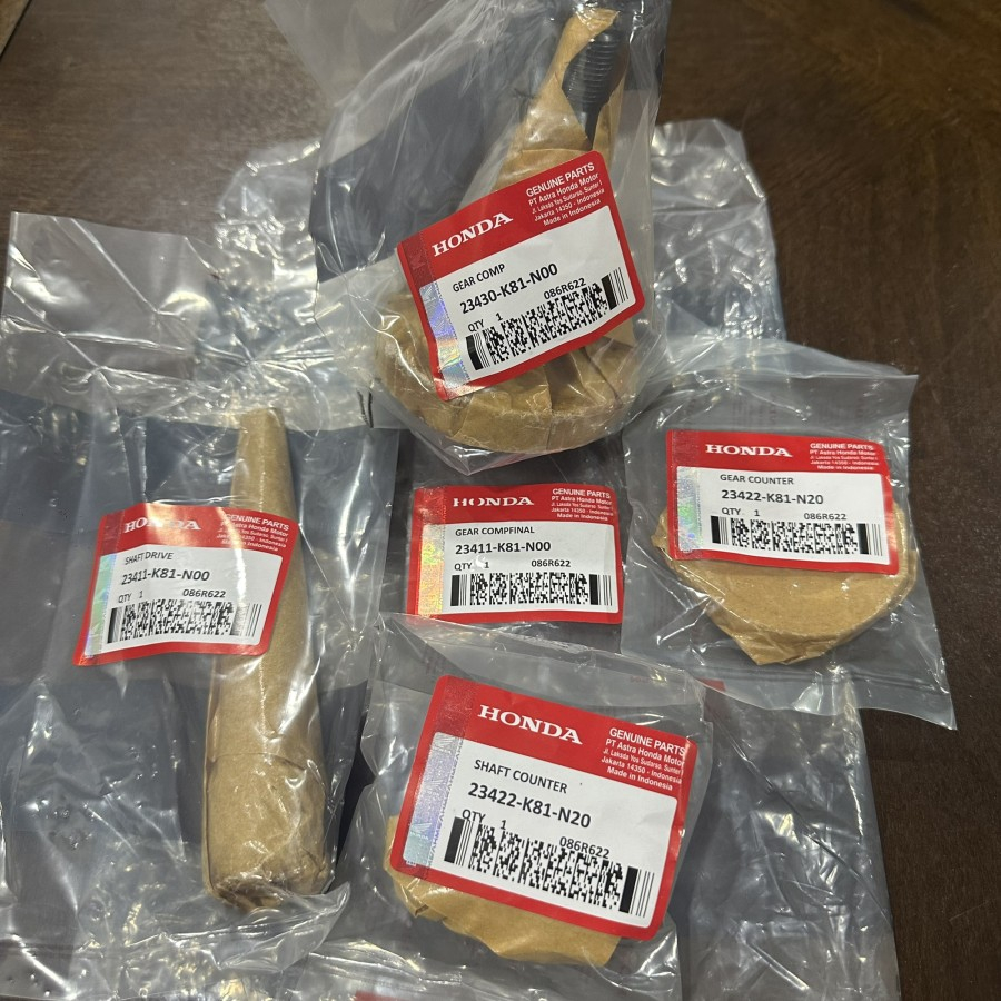 Assy K59 GEAR Axle GEAR Ratio SET VARIO 150 PCX LED NEW FI LED F1 2018 ...