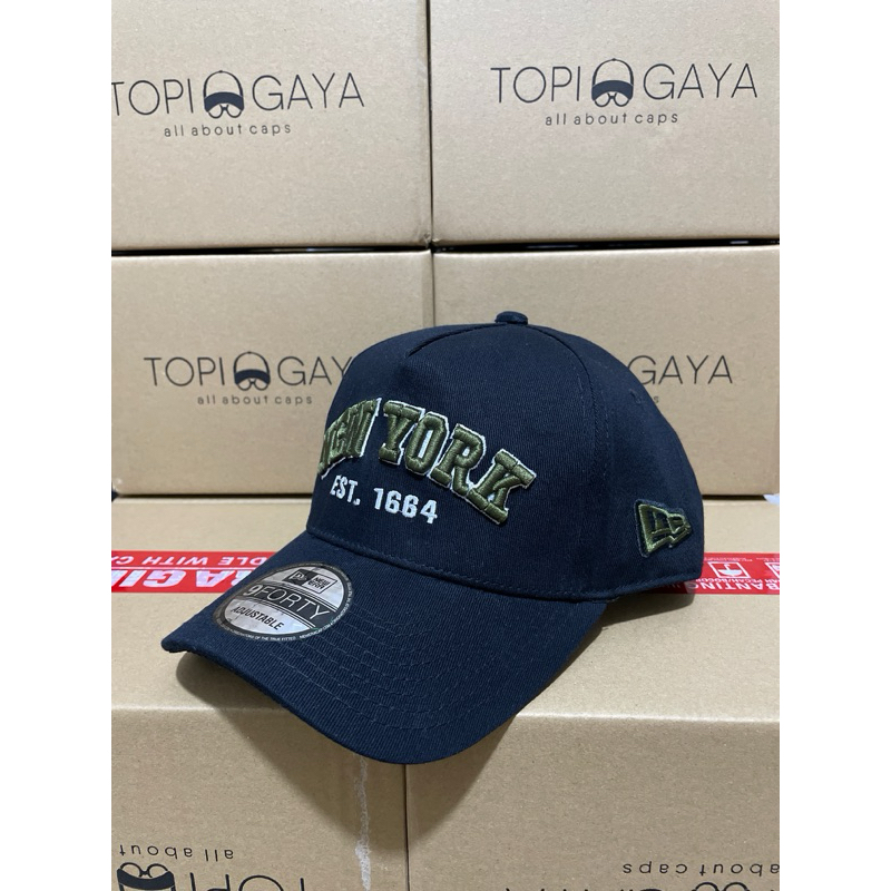 HITAM New York logo Black baseball Cap | Shopee Philippines