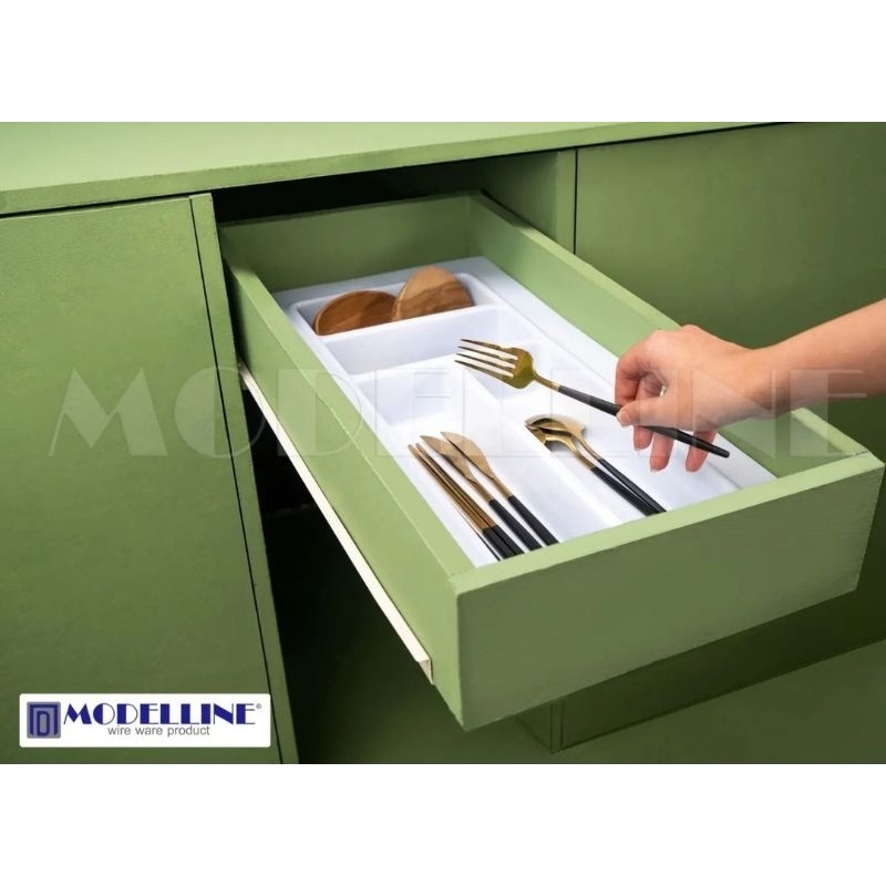 PERALATAN Cis CIL Type Drawer Cutlery Rack Drawer Divider Small Large ...