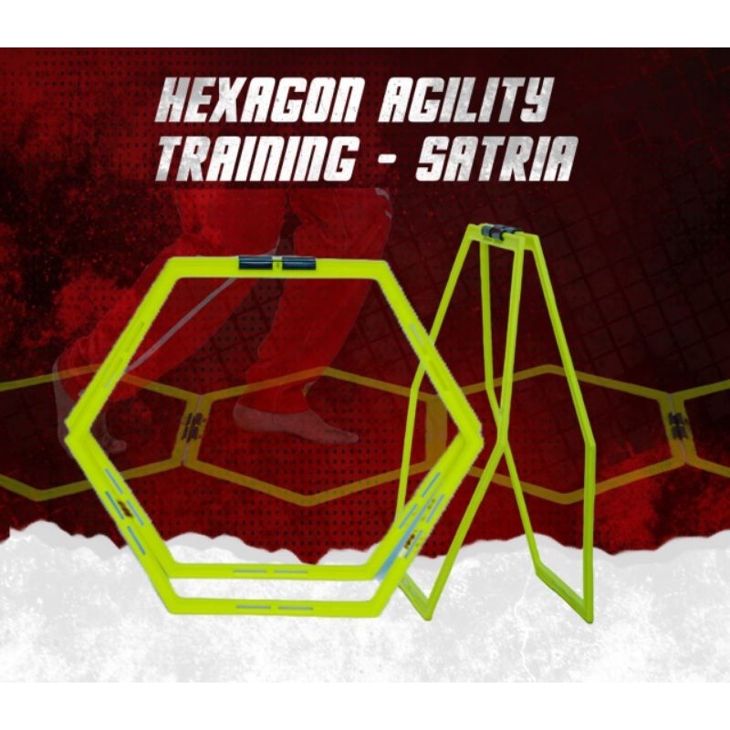 Satria HEXAGON AGILITY RINGS TRAINING EQUIPMENT | Shopee Philippines