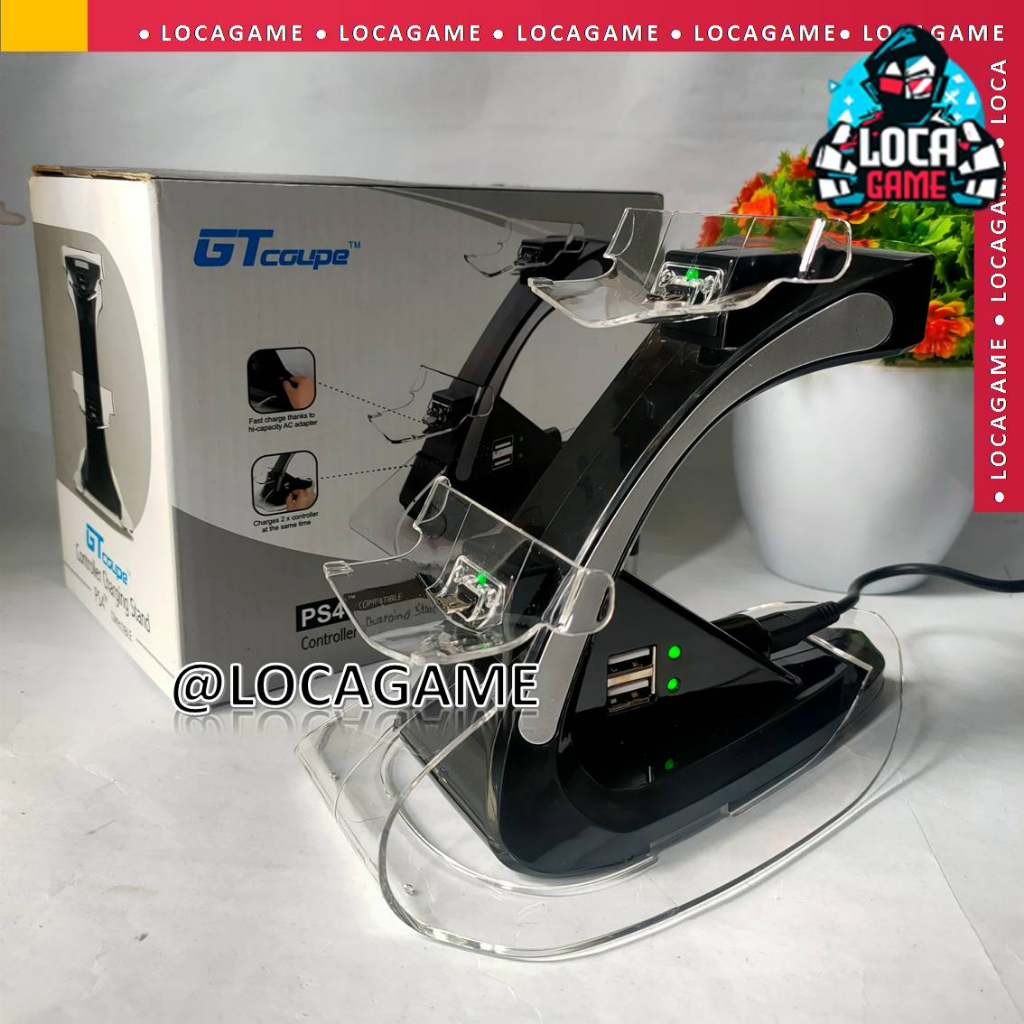 Charging dock stick PS-4 charger stick PS-4 4X USB brand GT coupe ...