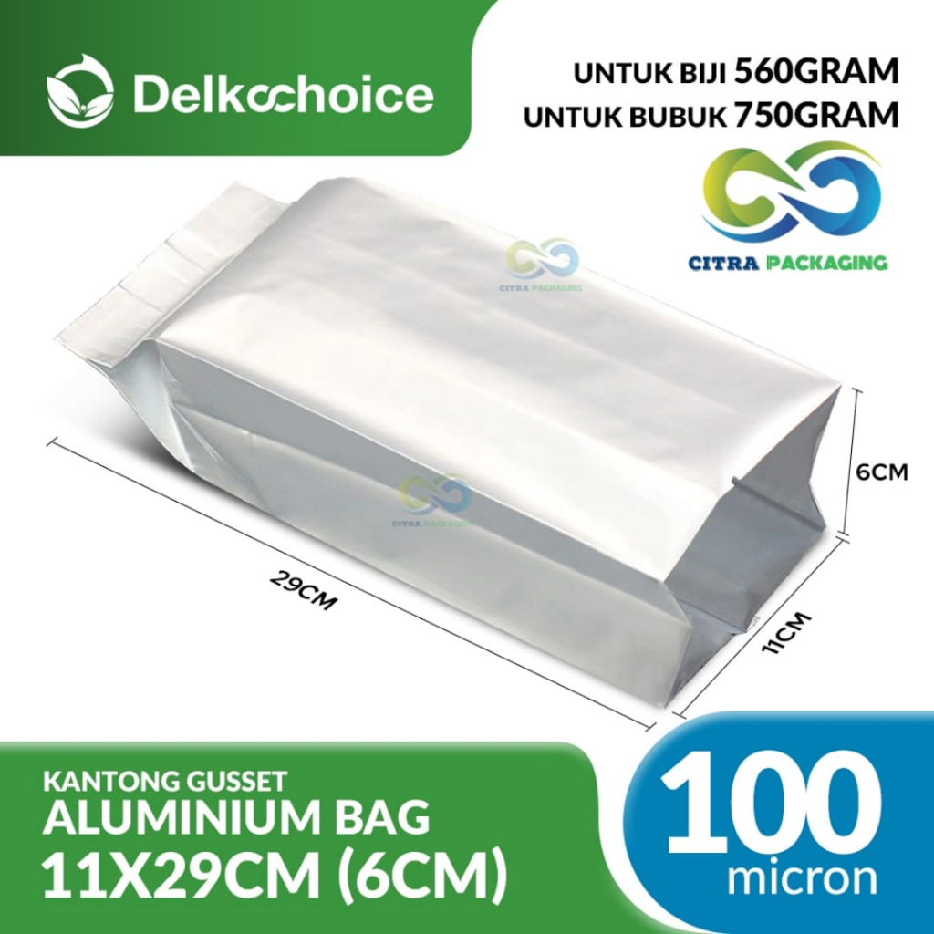 Aluminum FOIL GUSSET Milk POWDER Packaging Pouch 11cm x 29cm (6cm) | Shopee Philippines