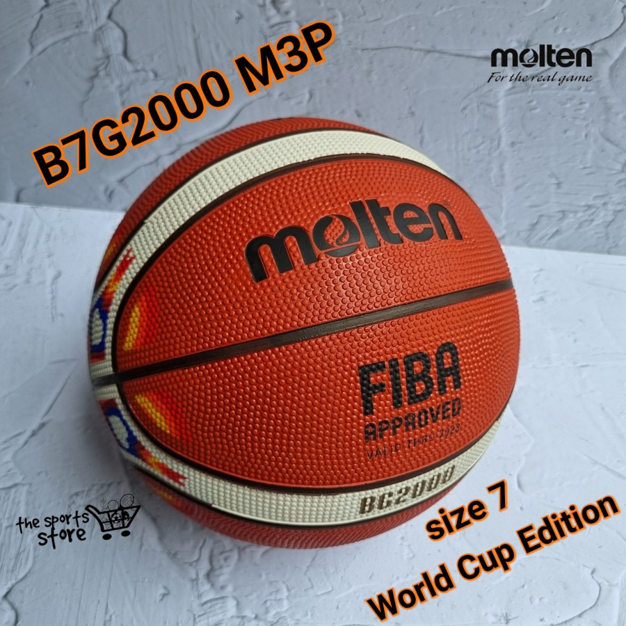 Molten B7G2000 M3P Basketball - FIBA World Cup Edition | Shopee Philippines