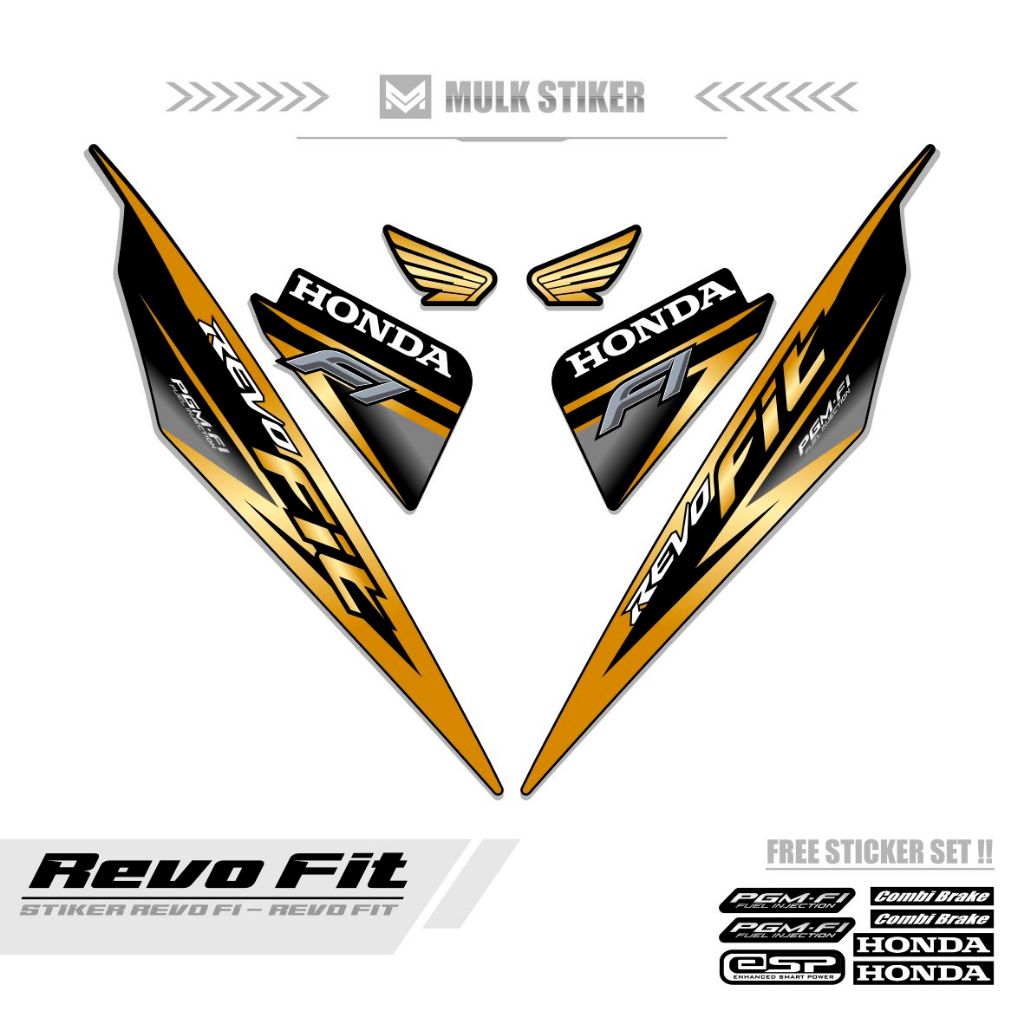 Revo FIT STRIPING MOTIF 5 / FI / REVO FIT STICKER / REVO FIT STICKER ...