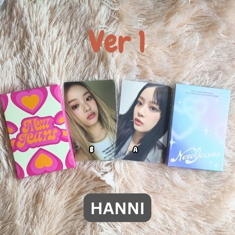 Official PHOTOCARD HANNI NEW JEANS X LINE FRIENDS | Shopee Philippines