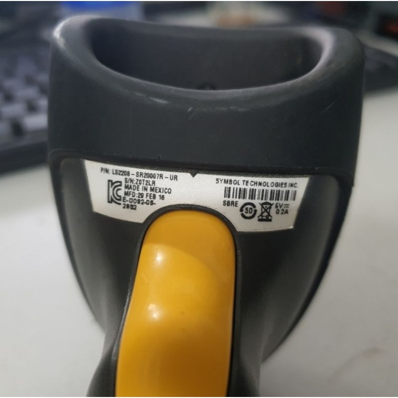 Barcode SCANNER ZEBRA SYMBOL LS2208/LS2208/ LS-2208 | Shopee Philippines