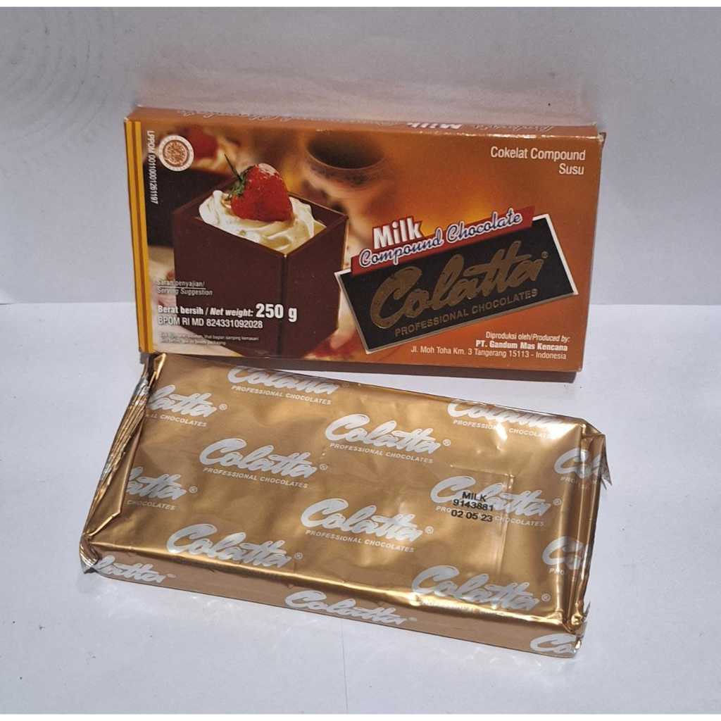 Colatta Compound Colatta fineza Compound Chocolate Dark stroberry milk ...