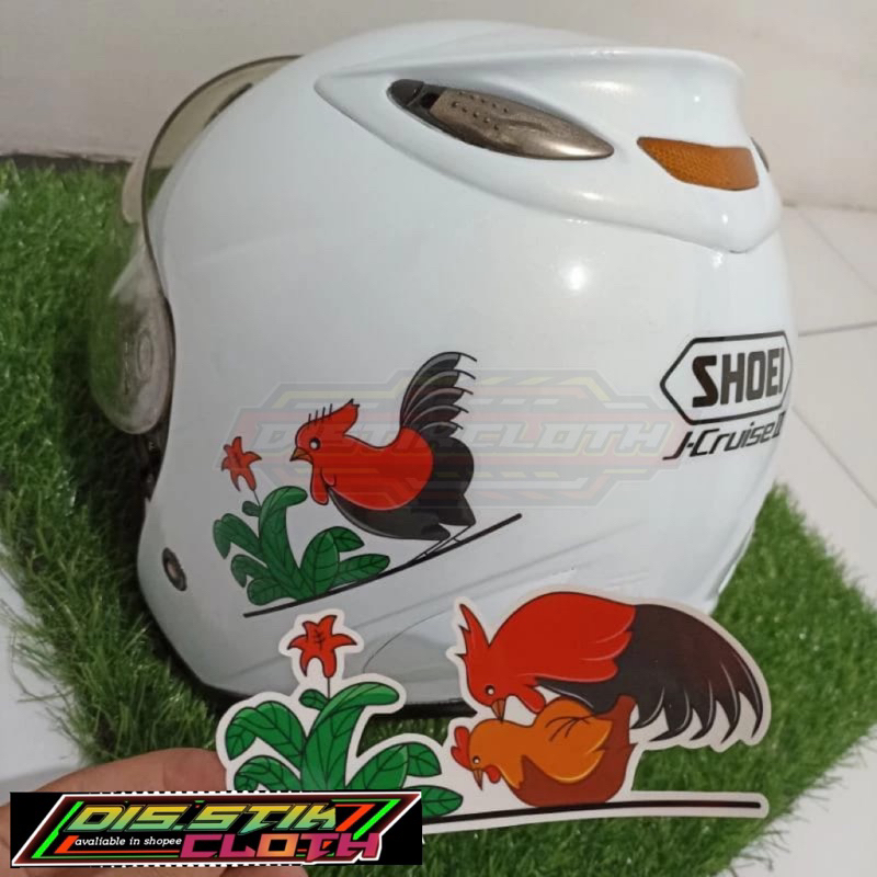 Ajinomoto Bowl Rooster Helmet Sticker | Shopee Philippines