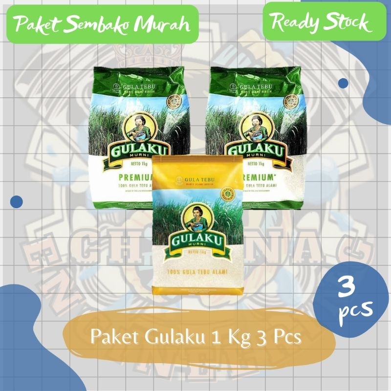 Basic Food Package - My Sugar 1 Kg Contains 3 Pcs | Shopee Philippines