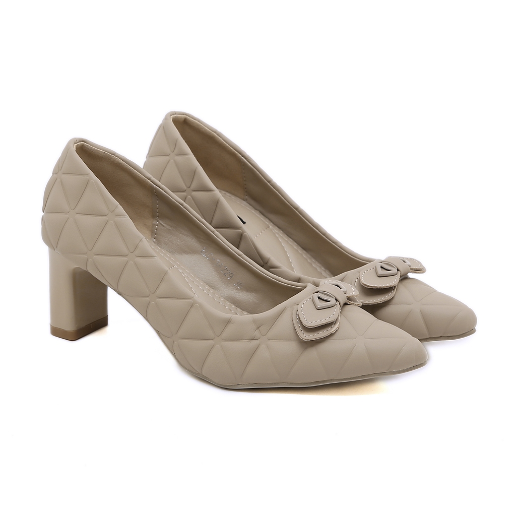 Bozka heels Brocade formal ELC-3 Mid Heel (3-5 cm) | Shopee Philippines