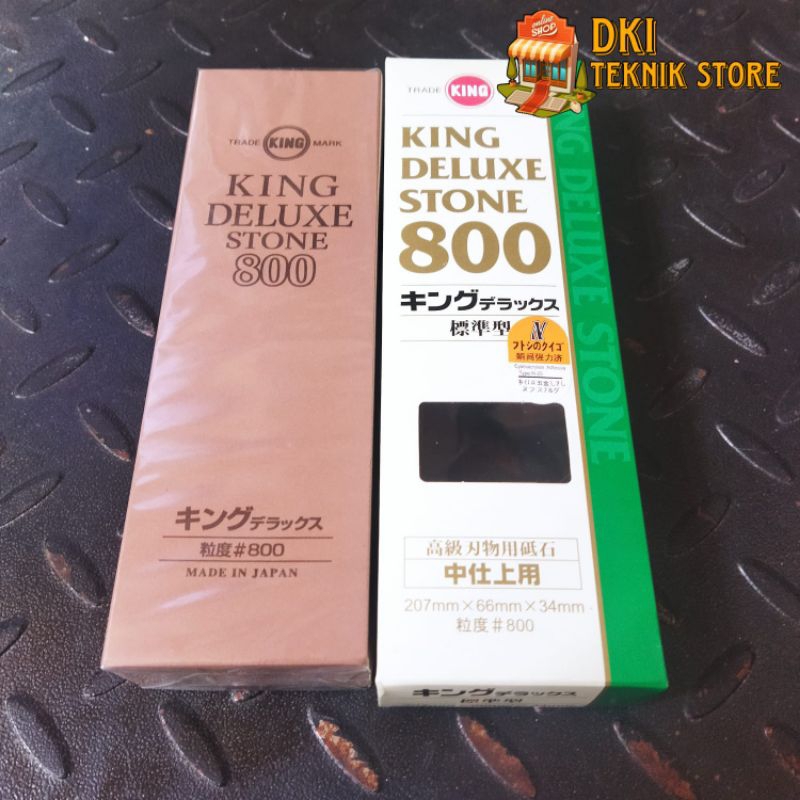 King Grit 800 Deluxe Stone Sharpening Stone Original Made In Japan ...