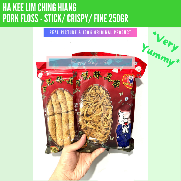 Ha Kee Lim Ching Hiang Thailand Shredded Pork 250GR stick crispy crispy ...