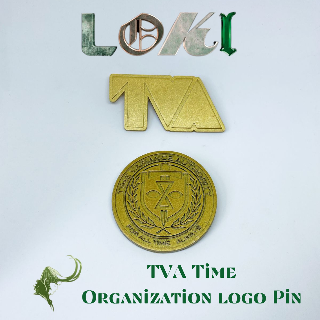 Loki TVA Time Variance Authority Logo Brooch Pin | Shopee Philippines