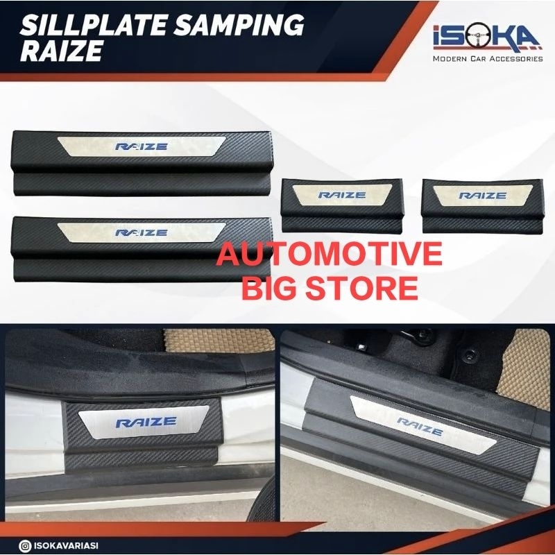 Sill Plate Sillplate Side Raize 2021 2022 2023 Full Carbon/Door Side ...