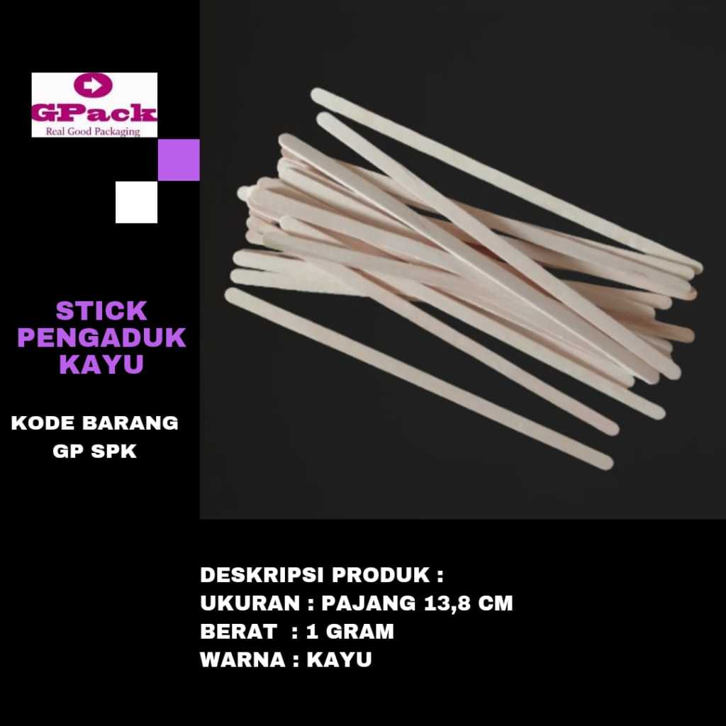 KAYU Wood STICK / WOOD STICK 13,8 CM (GP-SPK) | Shopee Philippines