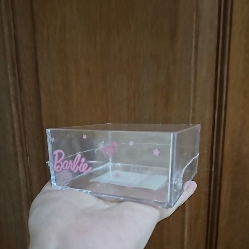 [INSTANT Resellers] MINISO BARBIE Shelf ACRYLIC STORAGE BOX SML BOX ...
