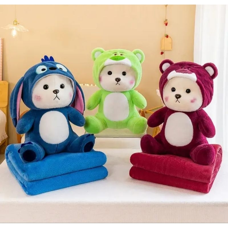 VIRAL BEAR CUSTOM TEDY BEAR COSPLAY CUTE 30 CM SNI DOLL TOY | Shopee ...