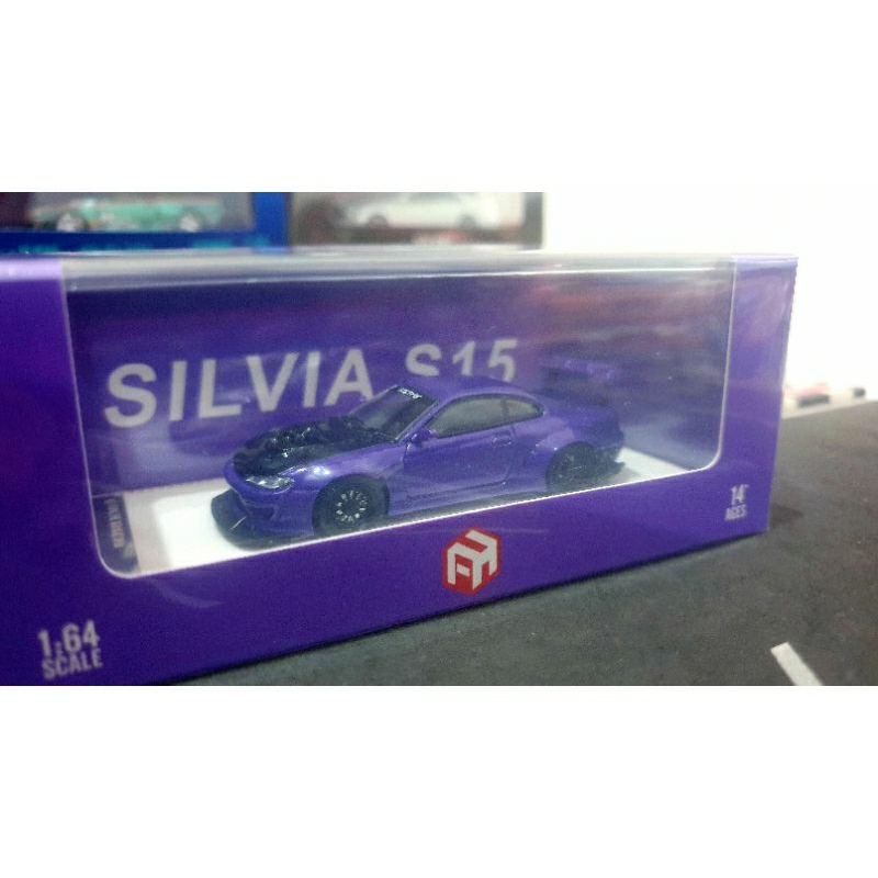 Diecast Focal Horizon Nissan Silvia S15 Purple Seal | Shopee Philippines
