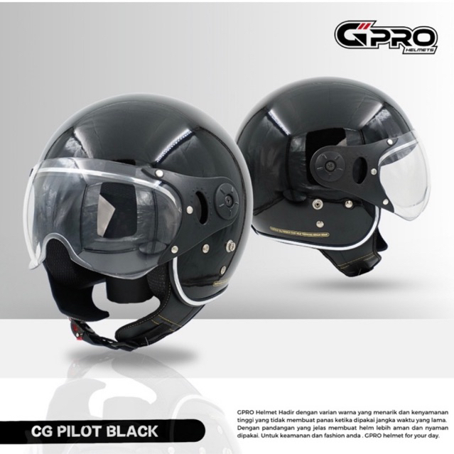 CG Pilot Bogo Adult Helmet Original Classic Full Neck Adult Latest ...