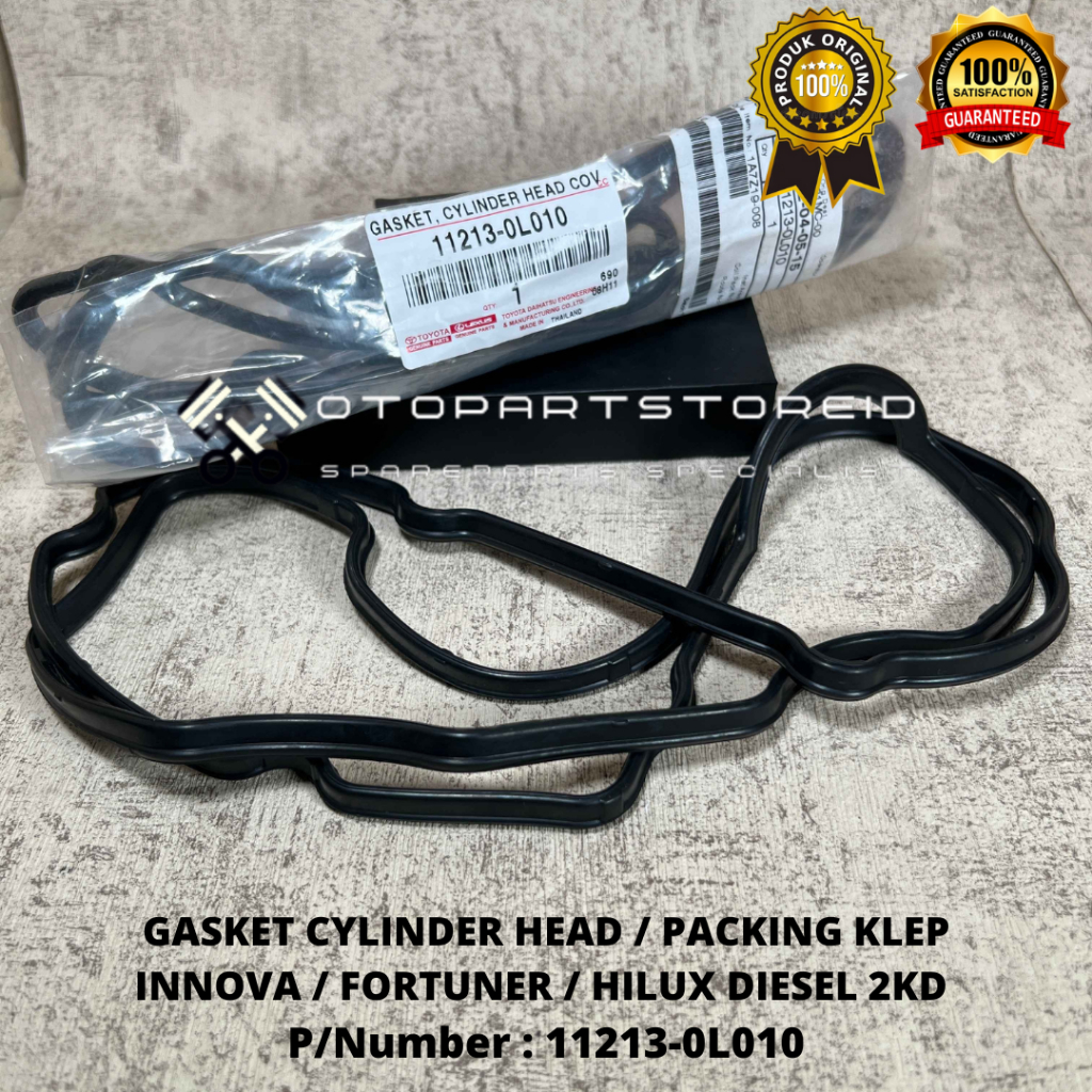 Packing VALVE LID / CYLINDER HEAD COVER INNOVA FORTUNER HILUX DIESEL ...